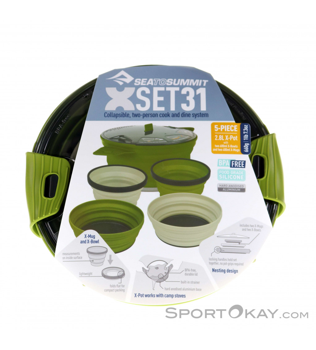 Sea to Summit X-Set 31 Kochtopfset - Sonstiges - Camping - Outdoor - Alle
