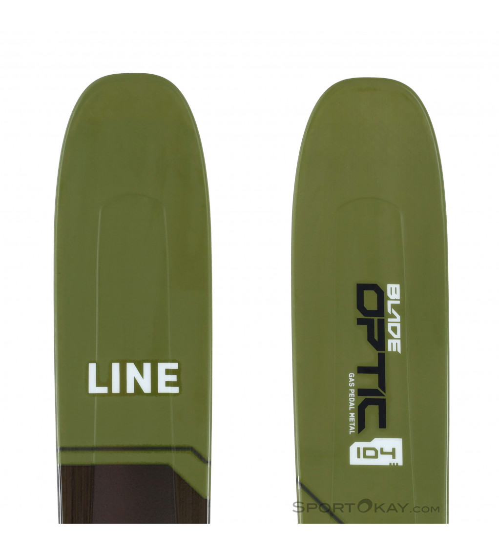 Line Blade Optic 104 Freeride Skis 2024 - Freeride Skis - Skis - Ski ...