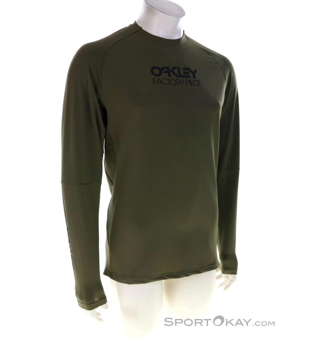 Oakley Factory Pilot MTB LS Caballeros Camiseta para ciclista ...