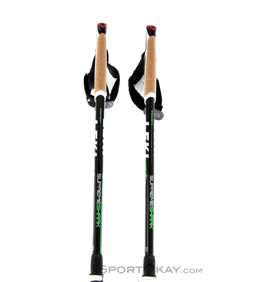 Leki Supreme Shark Nordic Walking Poles - Bastones de senderismo ...